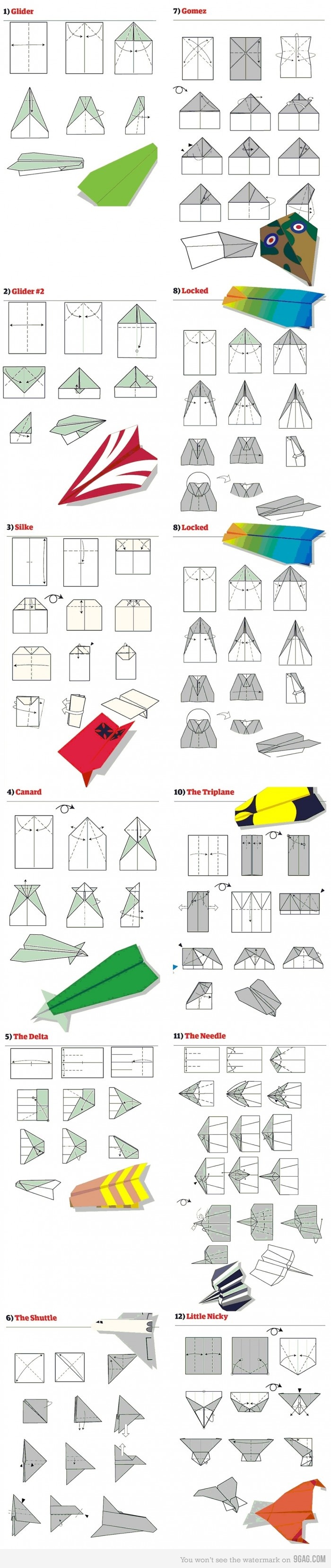 Alex Stetsenko Paper Airplanes